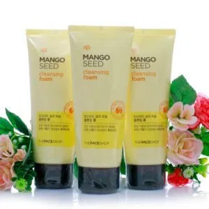 Review sữa rửa mặt bổ sung ẩm The Face Shop Mango Seed Cleansing Foam ...