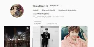 Vừa mới lập tài khoản Instagram chưa bao lâu, center quốc dân Kang ...