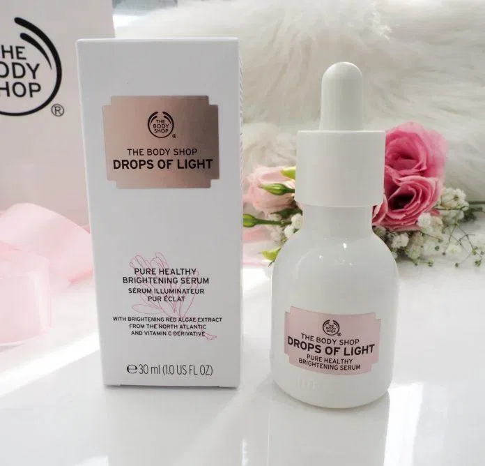 Review tinh chất dưỡng sáng da The Body Shop Da Drops Of Light Pure ...